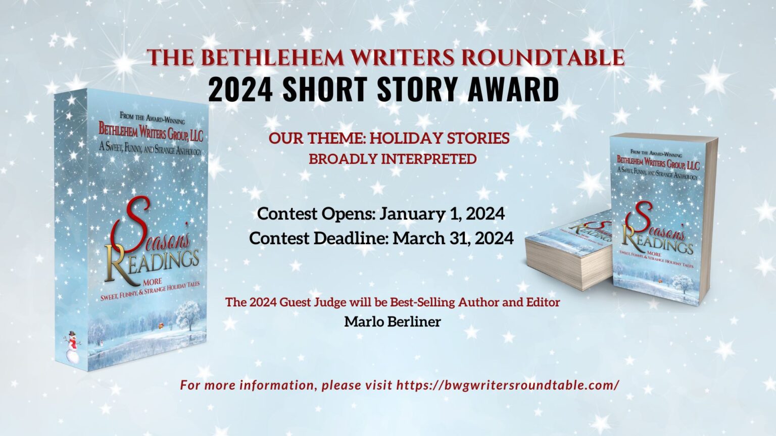 The Bethlehem Writers Group and The Bethlehem Writers 2024 Short Story ...